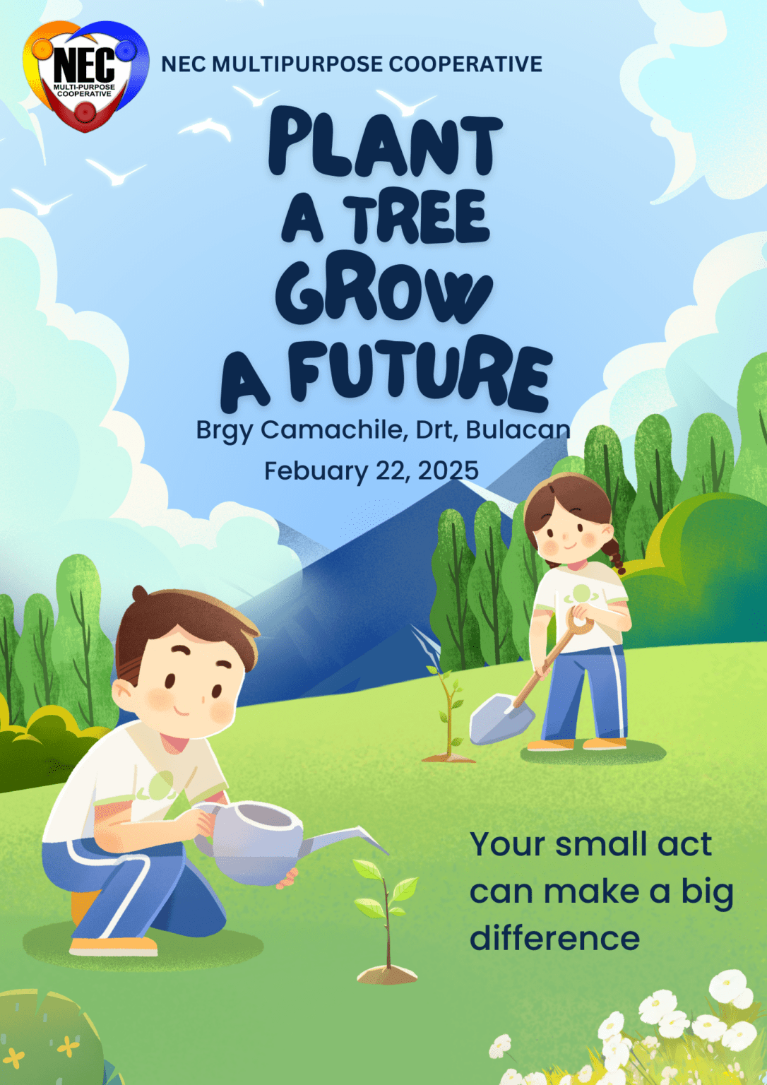 NEC MPC BULACAN: PLANT A TREE GROW A FUTURE - NEC Multipurpose Cooperative